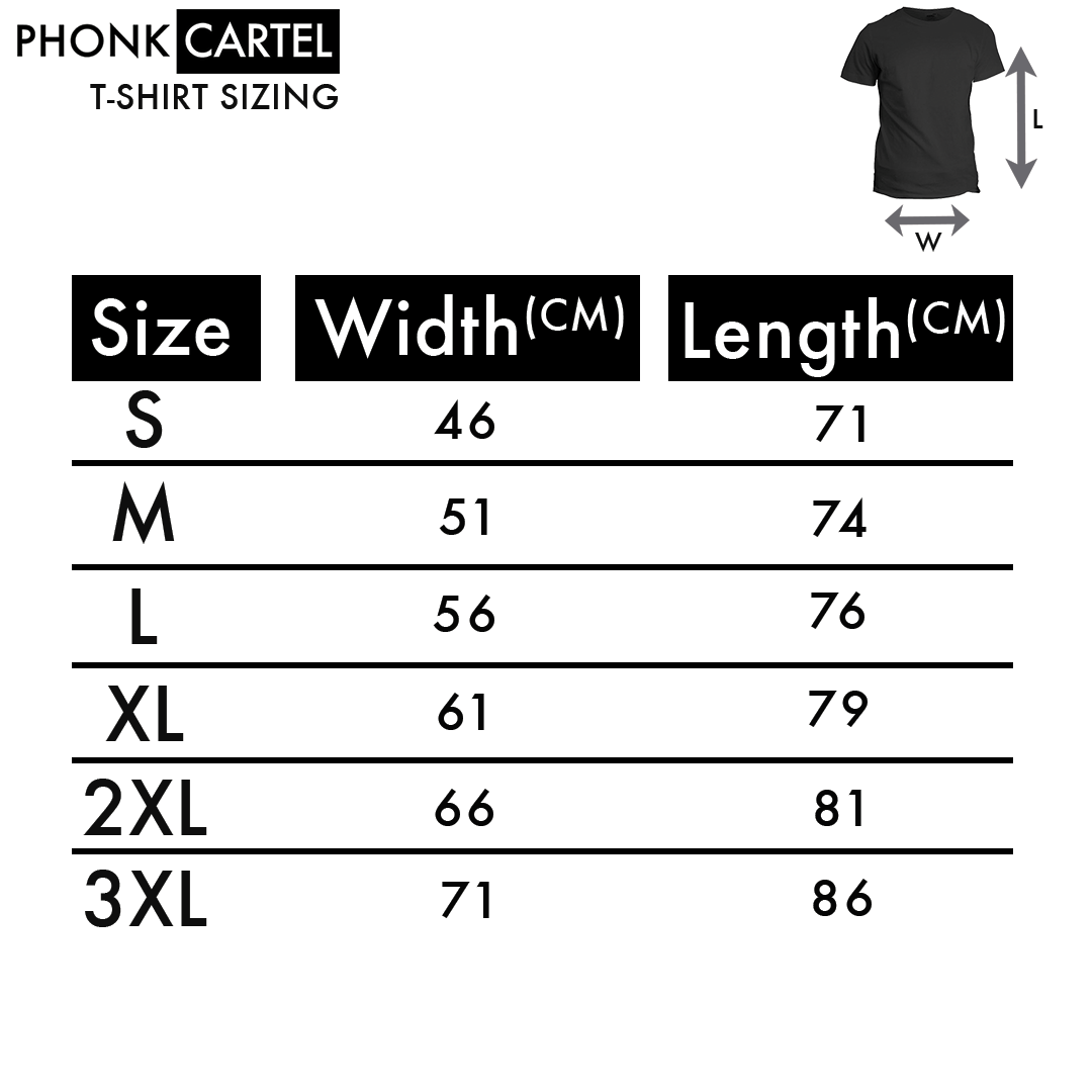 DNT 2023 Black tee – PhonkCartel