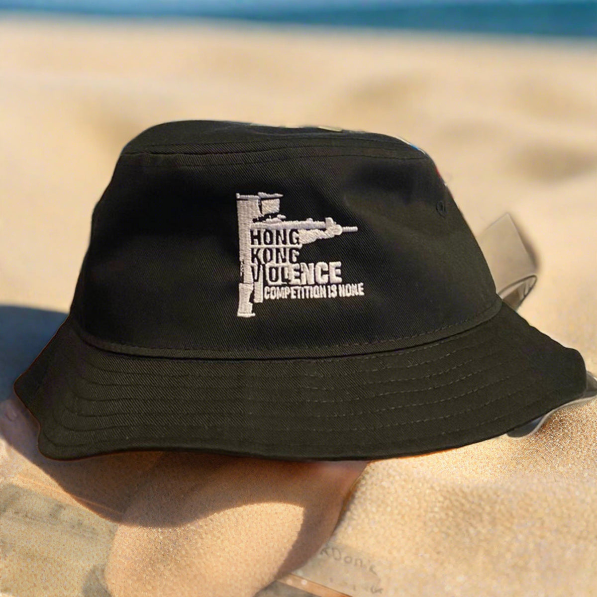 Uzi Bucket Hat Black – PhonkCartel